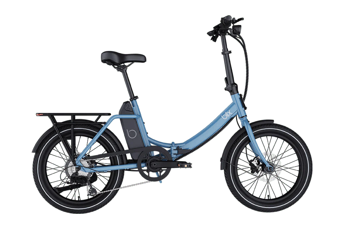 BLIX Vika X Electric Folding eBike-Folding Step Thru 500 w Compact ...
