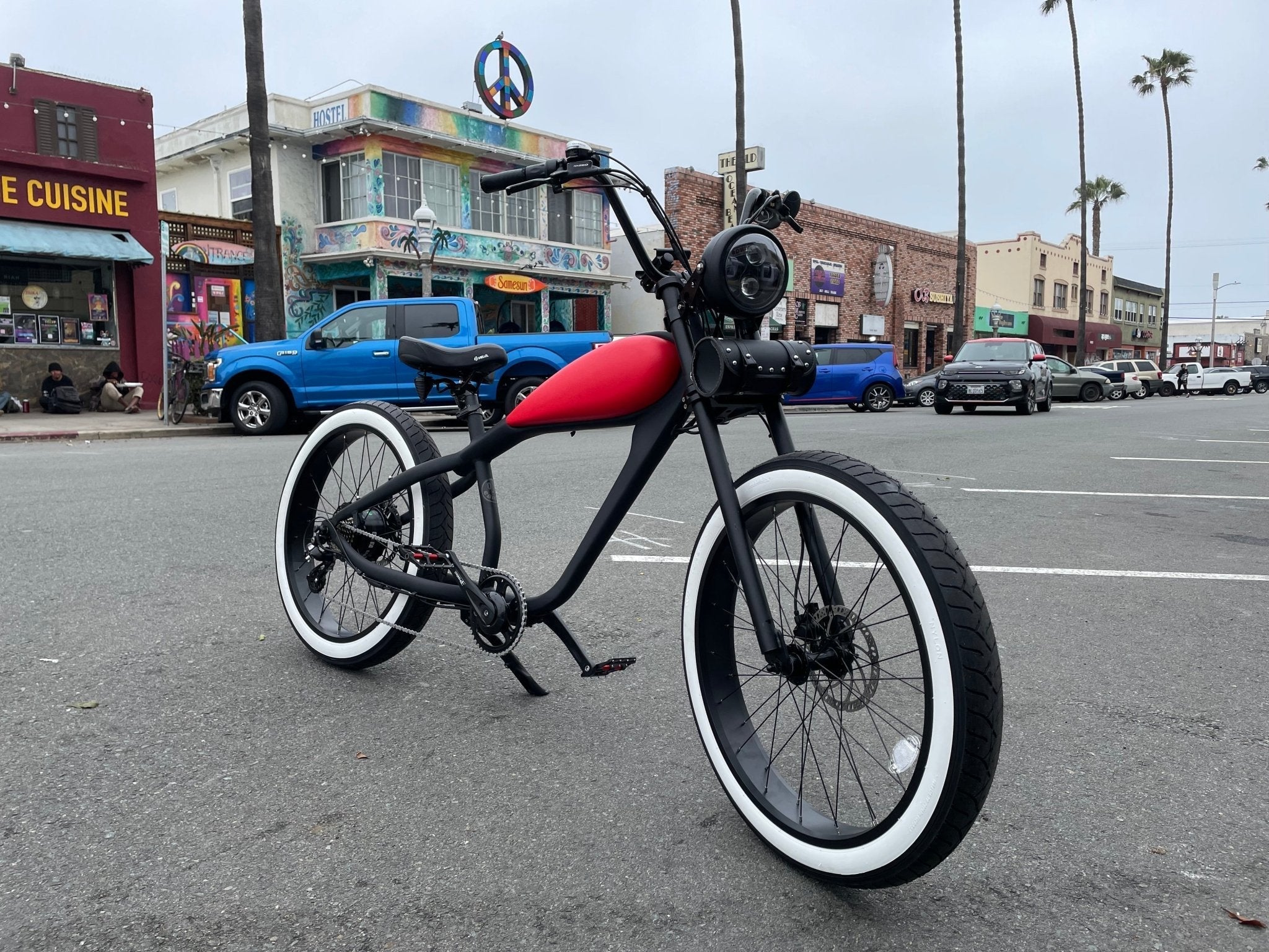 eBike Tires 26" x 4" White Wall Black Street for Fat Tire Electric Bike ...