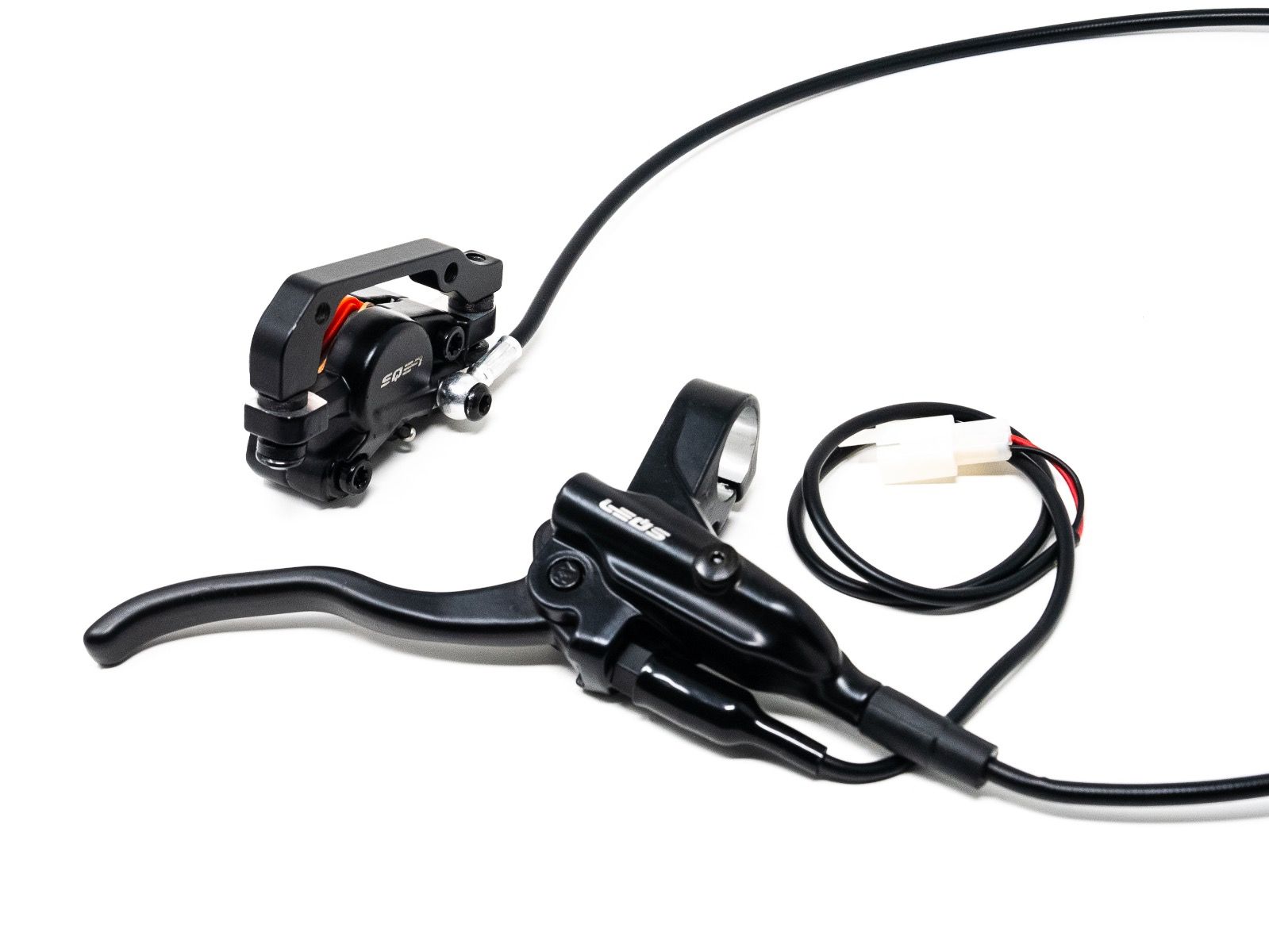 EBOX Front (Right) brake system - Hydraulic brake lever and caliper ...