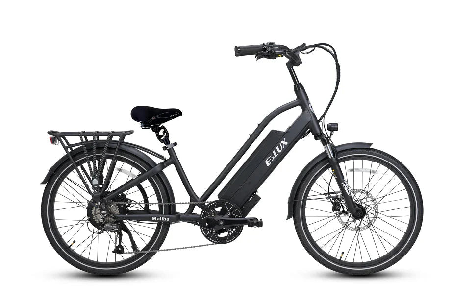 ELUX Malibu Mini 750 w Step Thru eBike 24 Street Electric Beach Cruiser ...