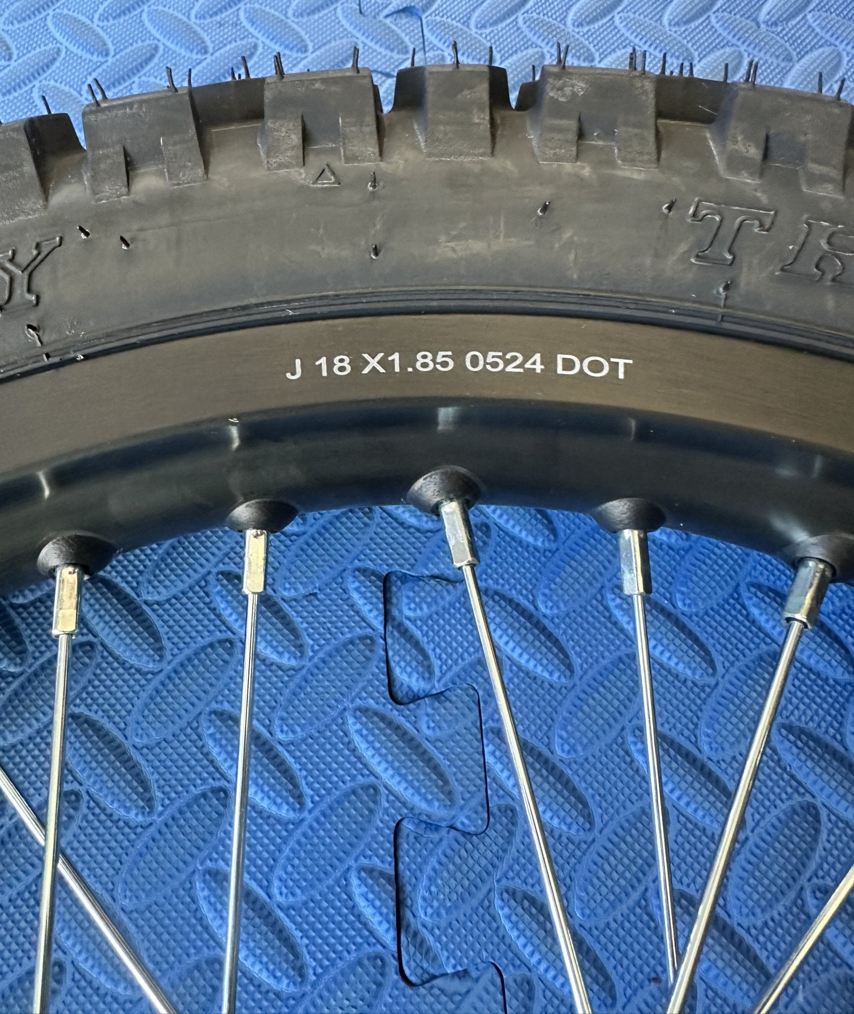 Throne eMoto Wheel Set Shinko 244 Dual Sport 18"/21" Front & Rear Wheel ...